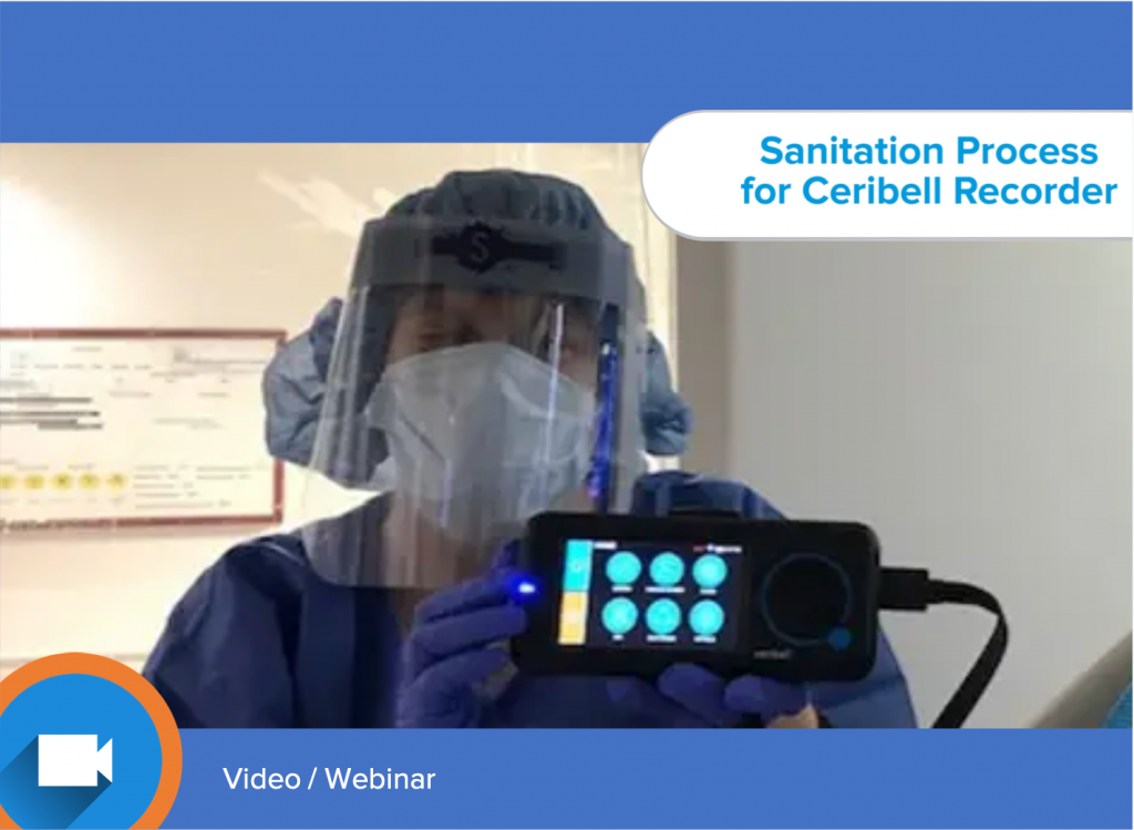 Sanitizing the Ceribell Rapid Response EEG - Ceribell